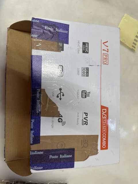 ETLEPHE GTMEDIA V7 PRO DVB-T2+DVB-S2X Decoder Digitale Terrestre e ...