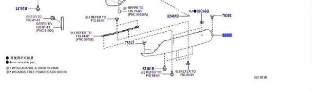GENUINE TOYOTA YARIS Cross 2021 Rear Bumper Diffuser 52453-0D100 £109. ...