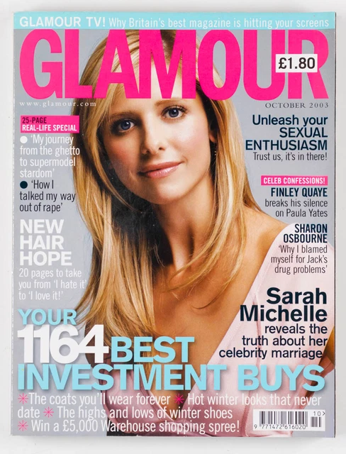 SARAH MICHELLE GELLAR SHARON OSBOURNE FINLEY QUAYE PAULA YATES Glamour ...