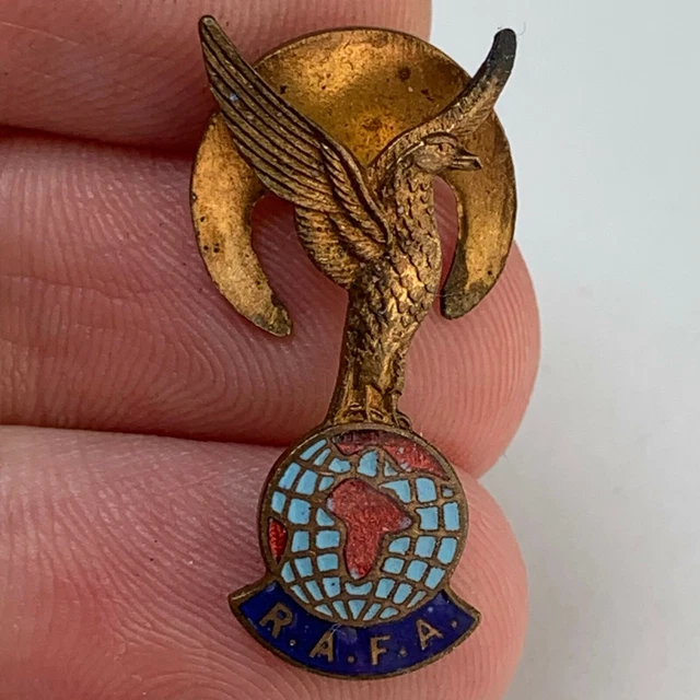 WW2 ROYAL AIR Force RAF Association RAFA British Naval Lapel Badge ...