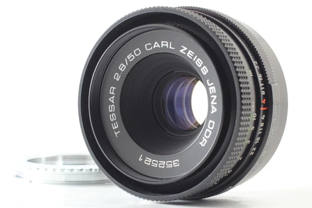 [ MINT ] Carl Zeiss Jena DDR Tessar f/2.8 50mm Lens Canon EF Mount From ...