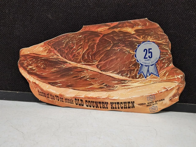 VINTAGE 1972 SAYLERS OLD COUNTRY KITCHEN Steak Restaurant Menu PORTLAND ...