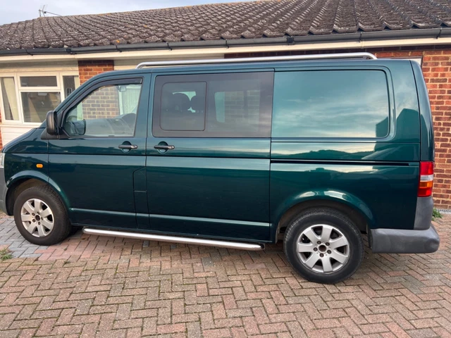 VW TRANSPORTER T5, 5 Seater Window Van, Low Mileage! £11,995.00 ...