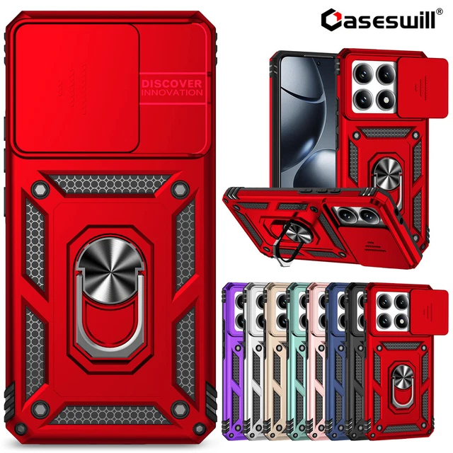 FOR XIAOMI 15T 14T 13T Pro Case Shockproof Armor Ring Stand Phone Cover ...