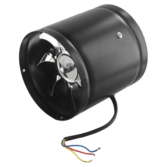 METAL REINFORCED 150MM Extractor Fan Smoke Extractor Duct Fan Quiet ...
