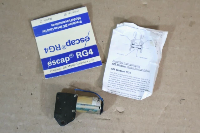 PORTESCAP RG4 KIT Construit Jauge D'Oo Locomotive Moteur Lecteur ...