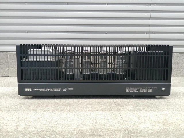 LUXMAN LUXKIT A3500 40W+40W 6L6GC Amplificatore Tubo Usato Audio Vintage EUR 2.250,57 - PicClick IT