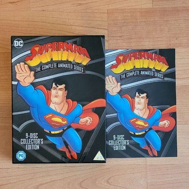 SUPERMAN THE COMPLETE Animated Series 9 Disc Collectors Edition Dvd Uk ...