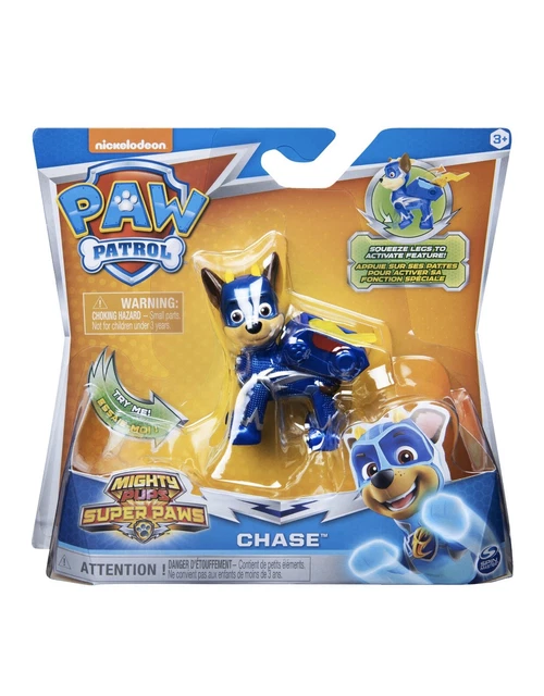FIGURINE PAW PATROL Mighty Pups Super Paws Chase EUR 12,56 - PicClick FR