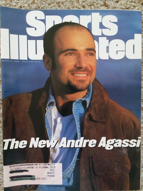 SPORTS ILLUSTRATED MAGAZINE Andre Agassi March 13, 1995 £3.90 - PicClick UK