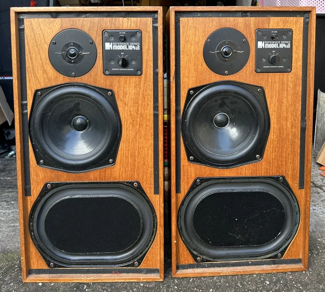 KEF REFERENCE SERIES model 104ab Floor Standing Speakers £268.24 ...