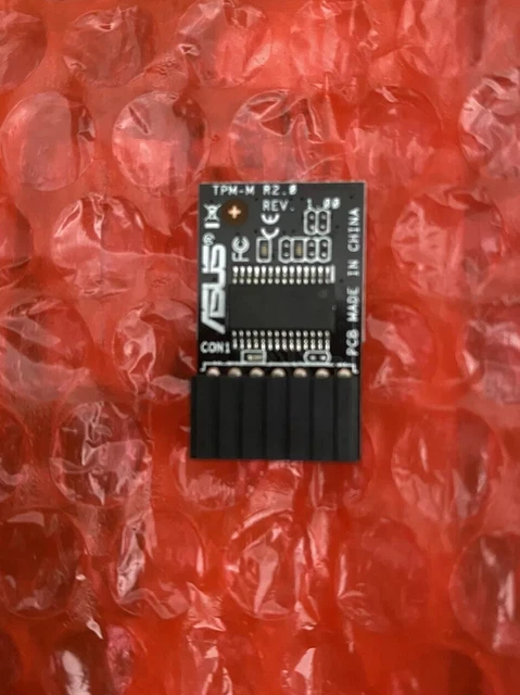 ASUS 14 PIN Tpm-M R2.0 Trusted Platform Module In Hand Fast P&P 100% ...