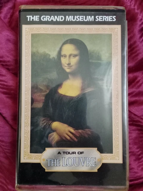 VHS VIDEO FROM the Grand Museum Series_A TOUR OF THE LOUVRE (Paris ...