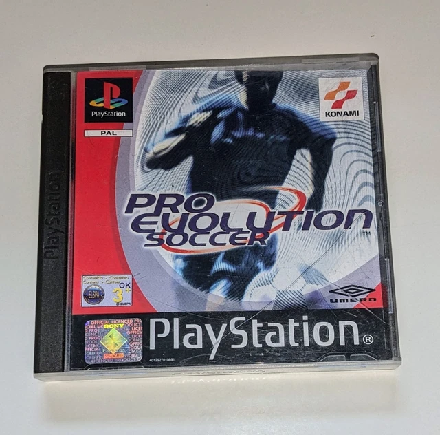 SONY PLAYSTATION 1 Pro Evolution Soccer Game Retro Gift Vintage Boxed ...