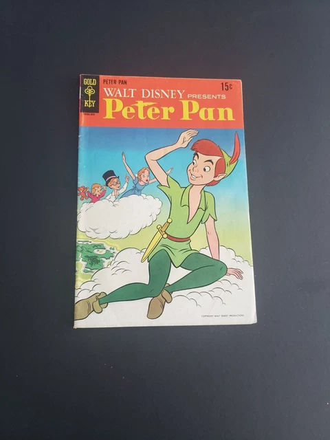 WALT DISNEY PRESENTS PETER PAN # 10086-909- 1969?REPRINT of FC # 442 ...