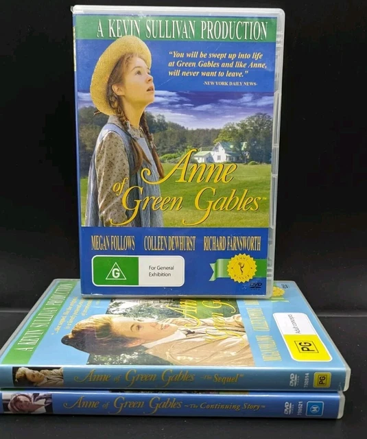 ANNE OF GREEN Gables Trilogy Sullivan DVD Collection The Sequel ...