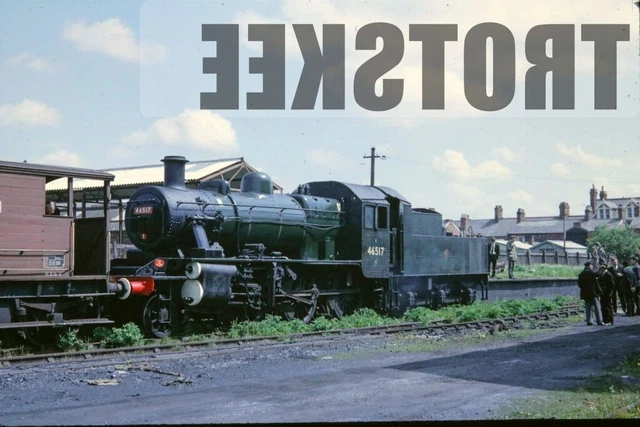 35MM SLIDE BR British Railways Steam Loco 46517 Class 2MT 1966 Original £3.99 - PicClick UK