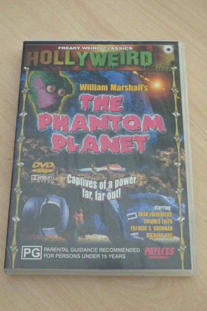WILLIAM MARSHALL'S THE Phantom Planet DVD Hollyweird Dean Fredericks b ...