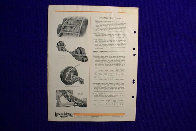 LEYLAND TITANIC 6 Wheel Bus Coach Double Deck Chassis Specification ...