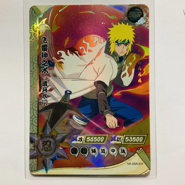 KAYOU NARUTO CARD - Minato Namikaze SSR Super Rare NR-SSR-037 Tc1 £8.01 ...