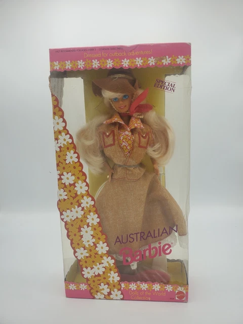 1992 AUSTRALIAN BARBIE Doll from the Dolls of the World Collection $49. ...