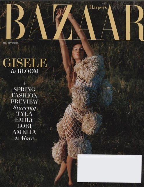 HARPER'S BAZAAR MAGAZINE February 2024 Gisele Bundchen The Joy Issue - NEW £6.28 - PicClick UK