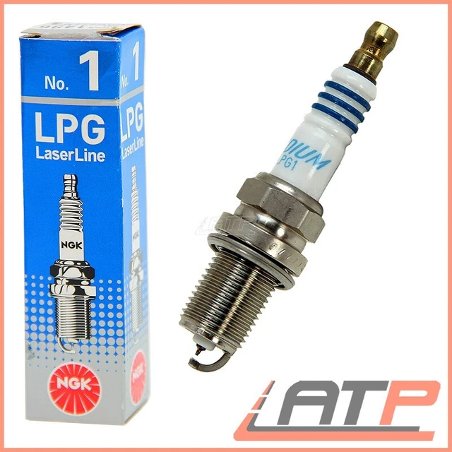 1X NGK SPARK PLUG LPG LASER LINE 1 FOR MAZDA 323 S4 BG S5 BA S6 BJ 1.3 ...