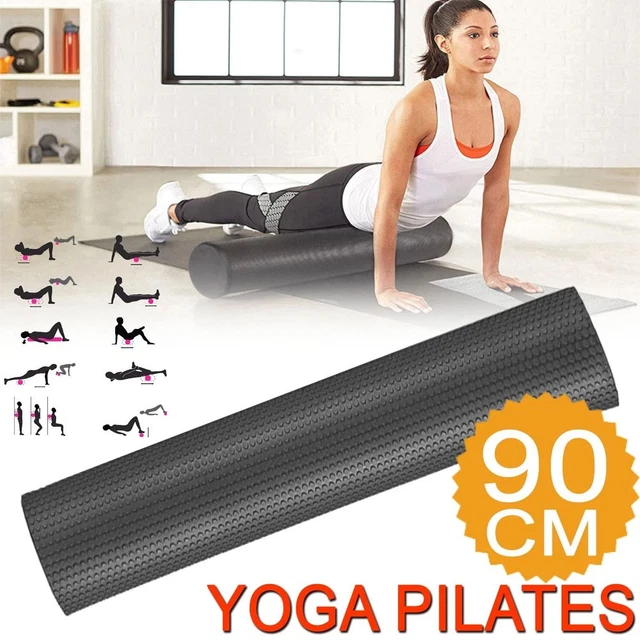 PILATES FOAM ROLLER Long Physio Yoga Fitness GYM Exercise Training ...