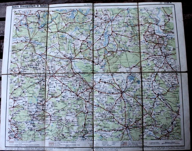 28416 STREET PROFILE Map Road Map Land Map 35 GUBEN Cottbus Kalau ...