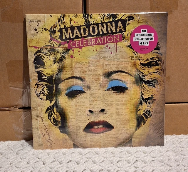 CELEBRATION MADONNA 4LP Vinyl Repress SEALED! Shipped with care $99.99 ...