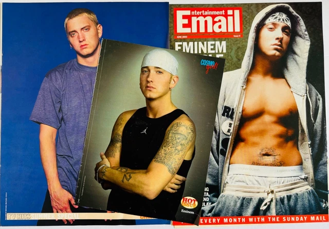 EMINEM UK MAGAZINE Clippings *Slim Shady Dr Dre Marshall Mathers ...