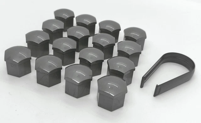 GENUINE MG MG3 MG4 MG5 ZS HS WHEEL NUT COVERS BOLT CAPS 19mm x16 + TOOL ...