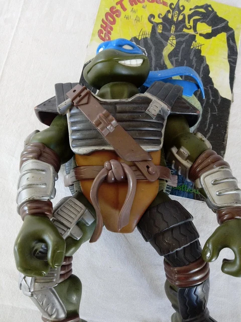LEONARDO TMNT TEENAGE Mutant Ninja Turtles Playmates Toys 2004 28cm ...