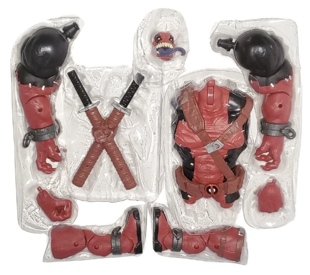 MARVEL LEGENDS VENOMPOOL Build-A-Figure Baf Complet Spiderman Symbiote ...