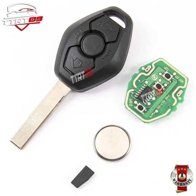 NEUF CLE POUR BMW 3 E46 X3 E83 X5 E53 Z4 E85 E86 PCF7935 66126955747 434MHz EUR 18,99 - PicClick FR