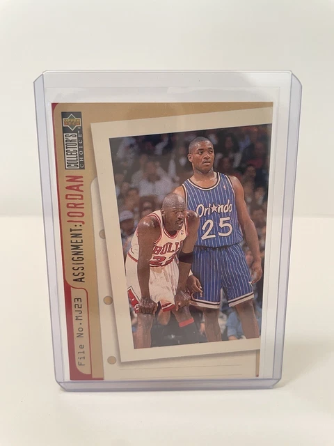 1996-97 UD COLLECTOR'S Choice Michael Jordan Nick Anderson #362 Insert ...