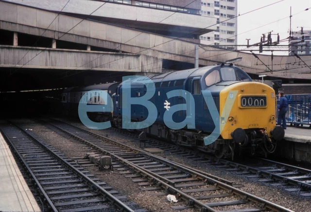 35MM RAILWAY SLIDE of Class 37 37171 @ Birmingham New Street Copyright ...