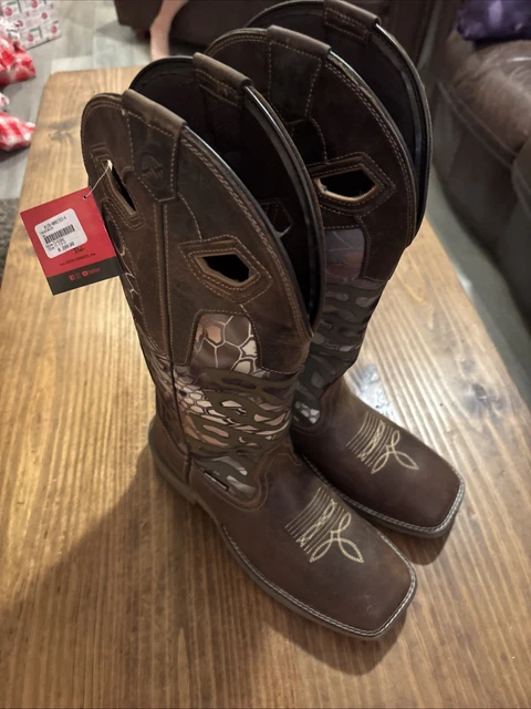 PHANTOM RIDER BY Double H Men's 16" (Waterproof Snake Boots DH5390 Size ...