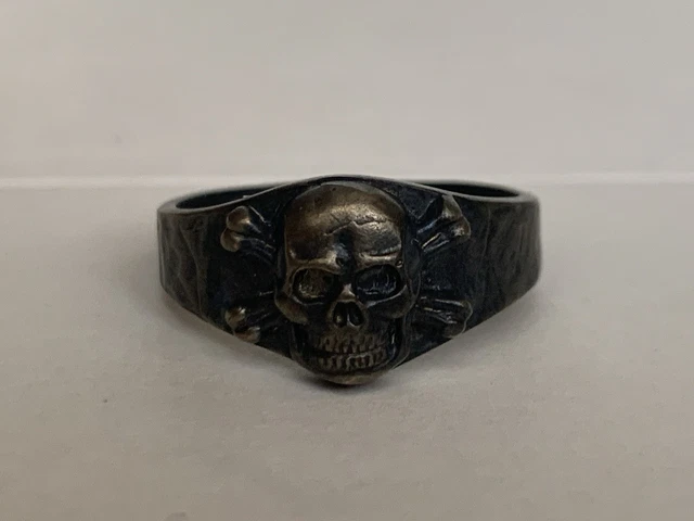 WW1 FREIKORPS ORIGINAL imperial german Totenkopf skull ring - anillo ...
