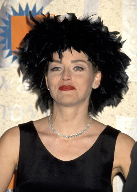 SHARON STONE AT 2nd MTV Movie Awards at Disney Studios in Burb- 1993 ...