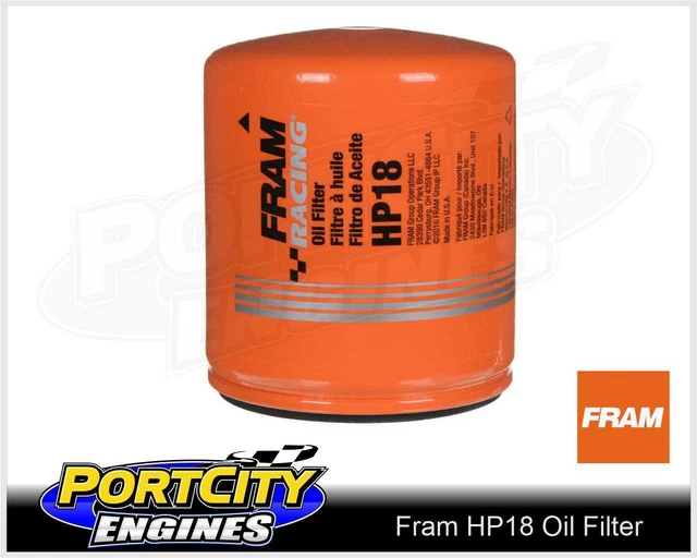 FRAM HP OIL Filter for HSV V8 Clubsport VE VF VZ LS2 6.0L LS3 6.2L HP18 ...