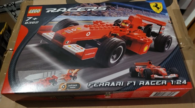 LEGO RACERS 8362 Ferrari F1 Racer 2004 Michael Schumacher Rubens ...