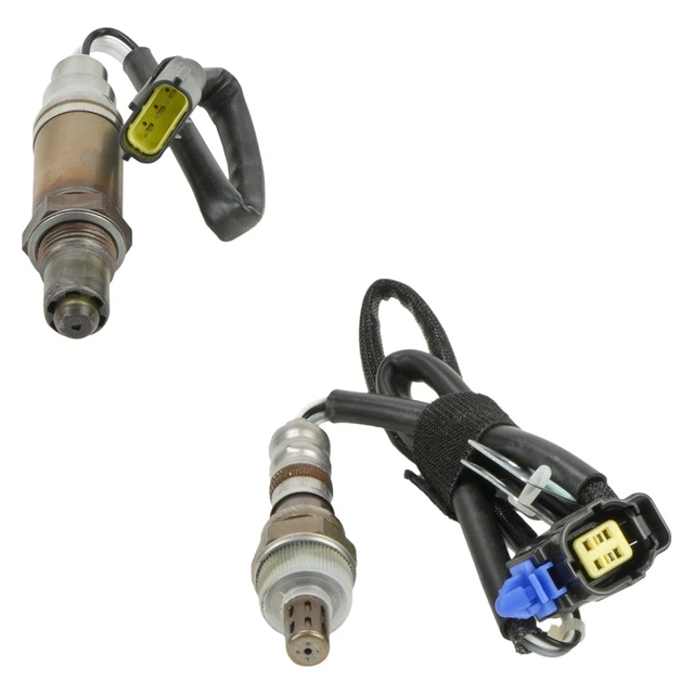 BOSCH UPSTREAM DOWNSTREAM Oxygen Sensors Set for Mazda MX-6 V6 2.5L ...