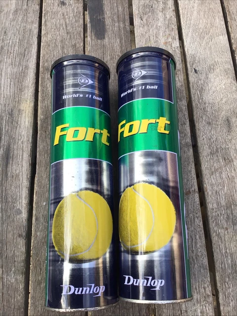 DUNLOP FORT ALL Court Tournament 8 Tennis Balls - 4 Ball Per Tube (2 ...