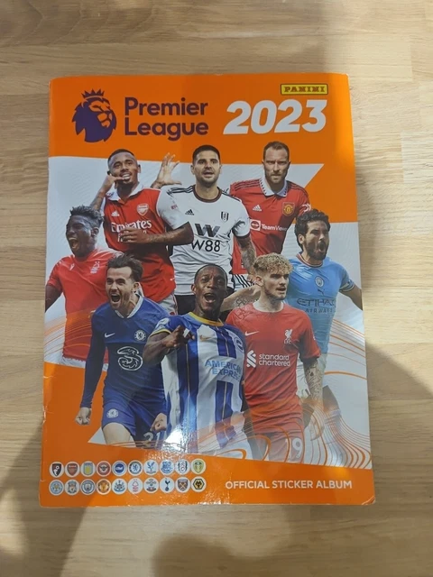 PANINI PREMIER LEAGUE 2023 Football Sticker Album 100% Complete ...
