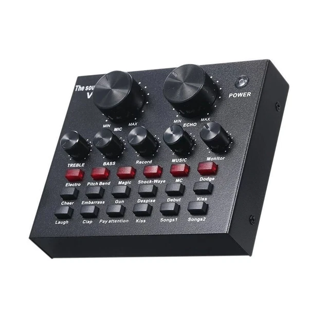 NEW V8 SOUND Card Sound Card V8 Brand New V8 Sound Card Broadcast £22. ...