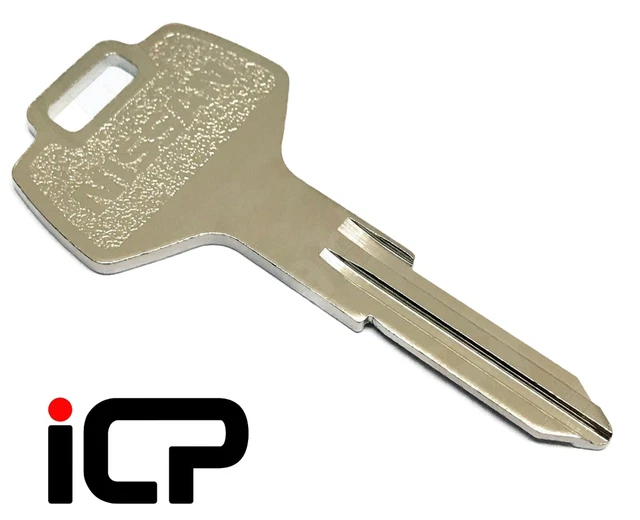 GENUINE METAL KEY Blank Ignition Door Fits: Nissan Skyline GTS GTST GTR ...