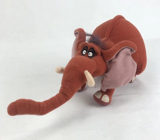 DISNEY TARZAN TANTOR 12” Elephant Plush Stuffed Animal Toy Vintage ...