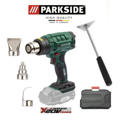 PARKSIDE 20V CORDLESS Hot Heat Air Gun Blower - Bare Unit NO Battery ...