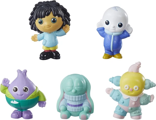 PLAYSKOOL SET OF 5x CBeebies Moon And Me Toy Characters Friends Pack £ ...